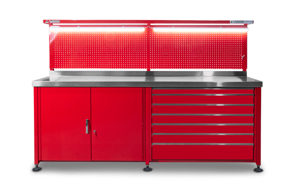 Custom Steel Workbench with drawer in Melbourne, Australia | Workbench ...
