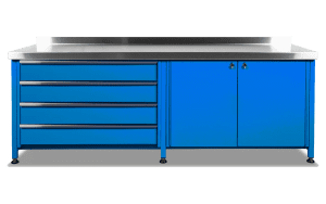 Custom Steel Workbench with drawer in Melbourne, Australia | Workbench ...